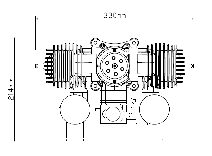 STINGER PRO 185CC TWIN - Stinger Engines